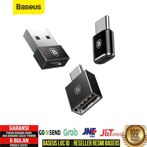 Jual Baseus Android Otg Type C / Micro Usb Converter Plug - 4 - Jakarta ...