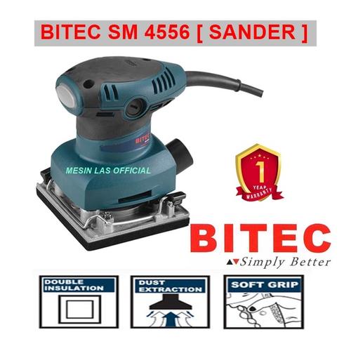 Jual Mesin Amplas Kayu Orbital Sander BITEC SM 4556 Amplas Bulat ...