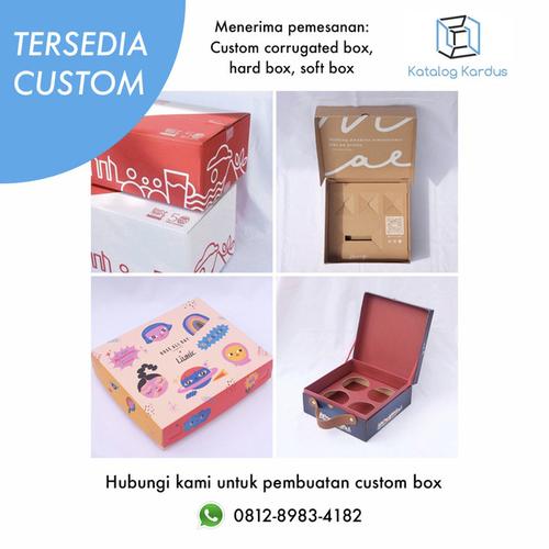 Jual Custom Packaging - Corrugated Box / Hard Box / Soft Box Sablon ...