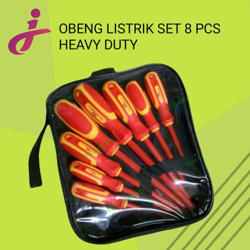 Jual OBENG LISTRIK ELEKTRIK SCREWDRIVER 1000VOLT SET 8 PC - Jakarta ...