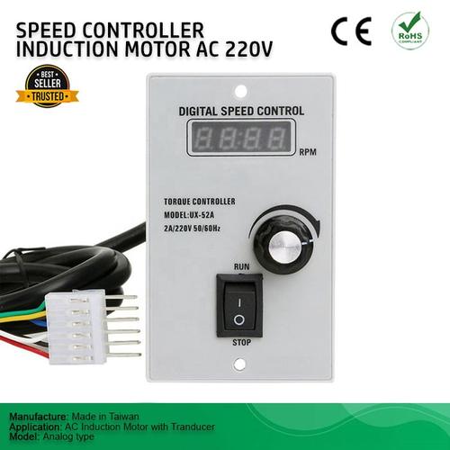 Jual US-52 Analog speed controller II Induction motor II AC 220V 140 ...