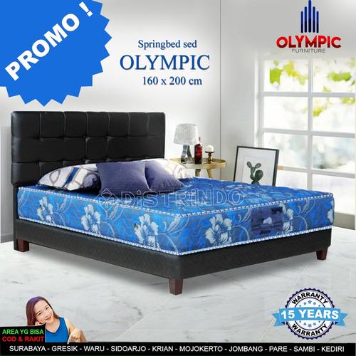 Jual Set Spring Bed Olympic Bergaransi Pir 15 Tahun dengan Sandaran Full - Kab. Kediri - Mebel ...