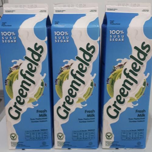 Jual SUSU Greenfields Fresh Milk Pasteurized 1000 ml / 1 liter - Kota Semarang - Heimon Food ...