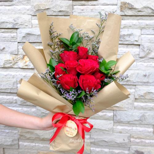 Jual SAMEDAY Delivery - handbouquet Bunga Mawar|Buket Bunga Mawar ...