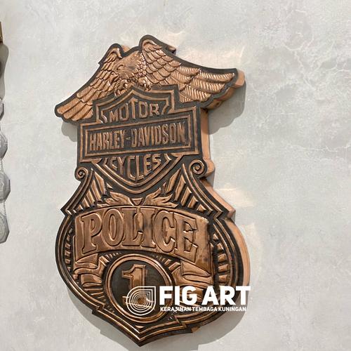 Jual Logo Harley Police Custom Ukuran - Kab. Boyolali - Kerajinan ...