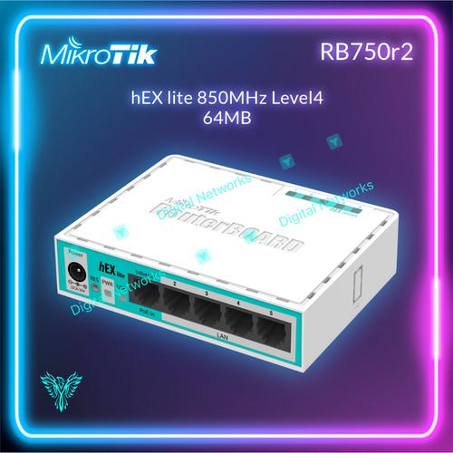 Jual Mikrotik 750r2 Mikrotik RB750r2 hEX lite Mikrotik 750 R2 hEXlite ...