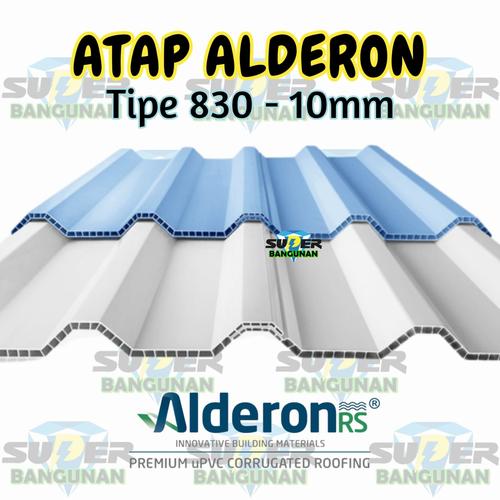 Jual Atap uPVC ALDERON 830 Double layer 10 mm ASLI ALDERON - TOPED ...
