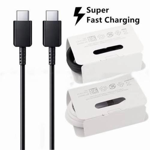 Jual KABEL DATA ORIGINAL FAST CHARGING SAMSUNG USB TYPE C TO TIPE C ...