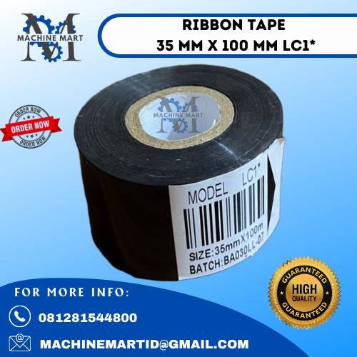 Jual Ribbon Tape 35 x 100 mm LC1* Tinta Foil Pita Mesin Coding Expired ...