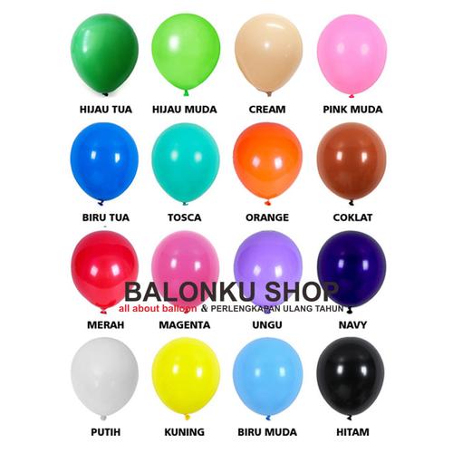 Jual Balon Latex Doff / Balon Doff - PUTIH DOFF - Kota Tangerang ...