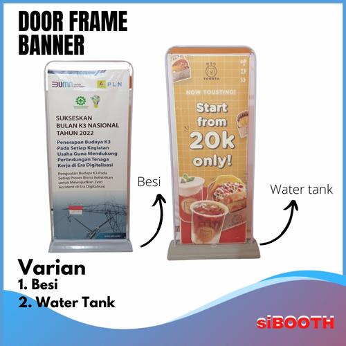 Jual banner promosi , doorframe , frame banner - + Cetak 1 Sisi, Rangka ...