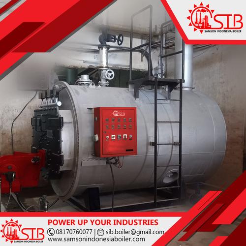 Jual Steam Boiler 2 ton per jam solar Boiler Baru Horizontal FIre Tube ...