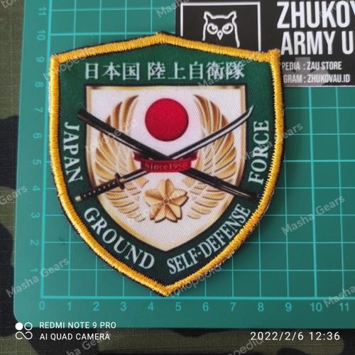 Jual Patch Digital Printing - Japan JSDF Shield Logo Patch - Kab ...