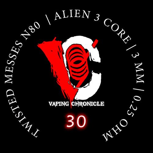 Jual ALIEN COIL 30 AWG , FULL TM , 3 CORE , UNTUK ELECTRICAL & HEXOHM ...