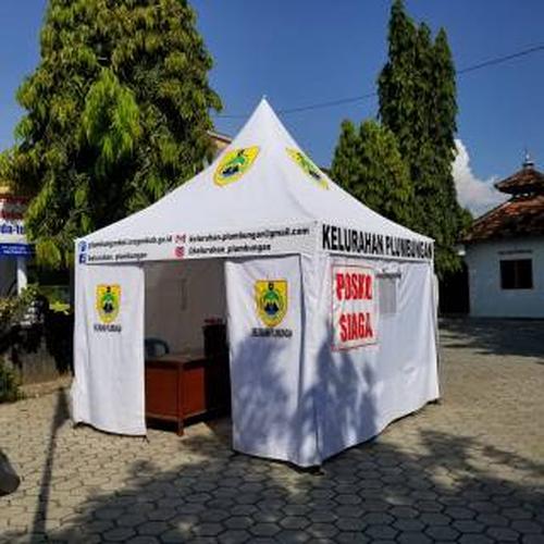 Jual Tenda Kerucut Baligho Print Brending Event Karnval Promosi 3x3 ...