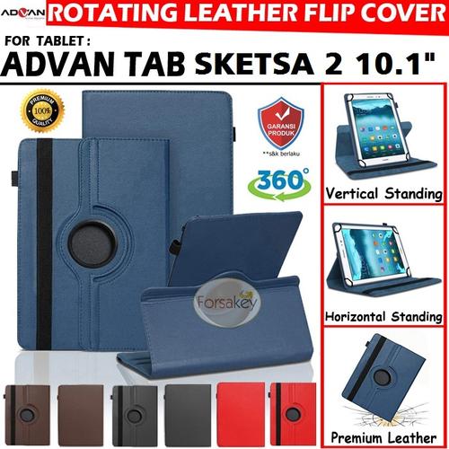 Jual Advan Tab Sketsa 2 10.1 Inch Tiger T310 Rotate Flip Cover Case ...