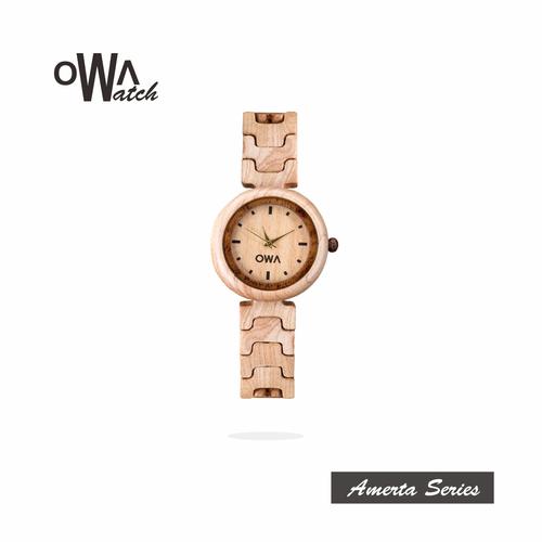 Jual Jam tangan kayu owa amerta - Maple - Kab. Batang - owa watch ...