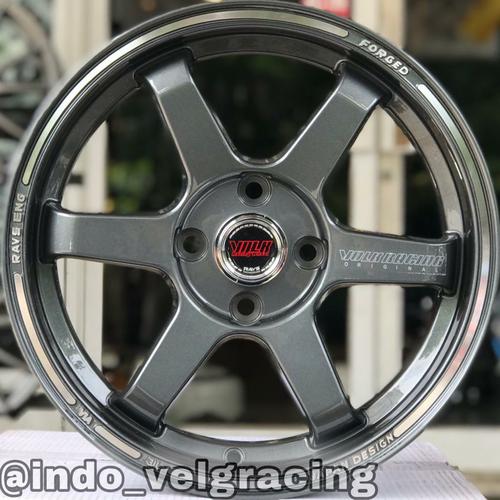 Jual velg mobil r15 te37 utk agya,ayla,brio,freed,mobilio,march,brio ...