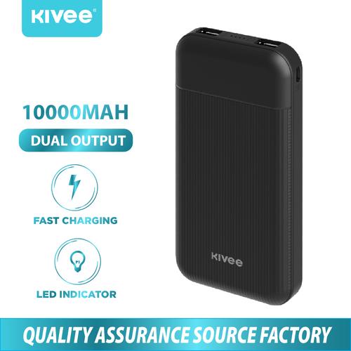 Jual PowerBank Kivee 10000Mah Dual USB Fast Charging Phone PT802 - PT62 ...