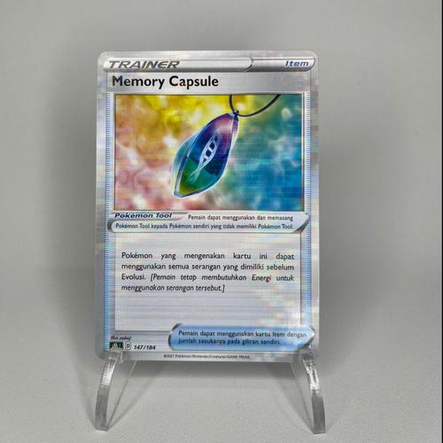 Jual Pokemon TCG Indonesia Trainer Memory Capsule Holo 147/184 ...