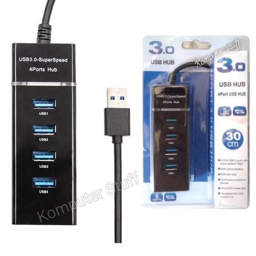 Jual USB HUB 4 Ports USB HUB 3.0 5Gbps Transfer Rate Super Cepat - USB ...