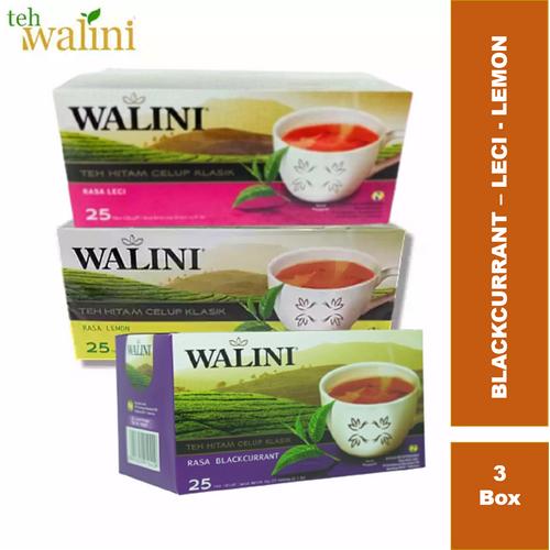 Jual Teh Walini Rasa Blackcurrant, Rasa Leci & Rasa Lemon ( 3 Box ...