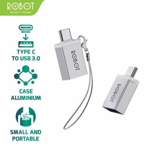 Jual ROBOT Adapter Type-C to USB 3.0 RT-OTG04 original resmi - Kota ...