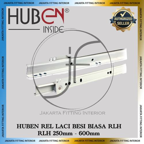 Jual Rel Laci huben biasa RLH Putih Drawer Cabinet Slide HUBEN RLH ...