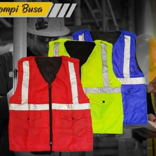 Jual Rompi Safety / Rompi Busa Safety Merah - Jakarta Barat - Sahara ...