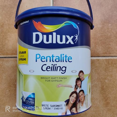 Jual Dulux Pentalite Ceiling White Supermatt 108 5 kg - Kota Tangerang ...