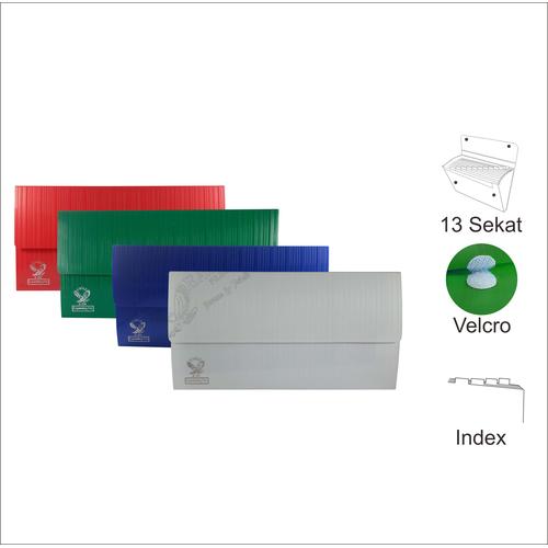 Jual Map Expanding File VELCRO Cheque/Giro Size B6 E 344 EAGLE FILES ...