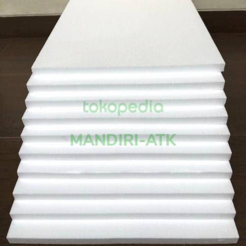 Jual STYROFOAM / STEREFOAM / GABUS LEMBARAN TEBAL 2CM UK.50CM X 100CM ...