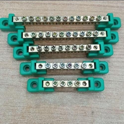 Jual Terminal Block Grounding T001-0609/12 12 POLE Gronding MERK FORT ...