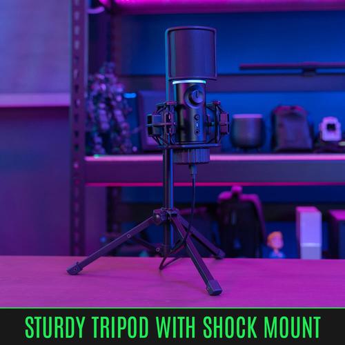 Jual Streamplify MIC TRIPOD RGB USB Microphone With Tripod & Pop Filter ...