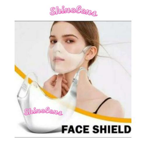 Jual Masker bening transparan akrilik face shield Dewasa - Jakarta ...