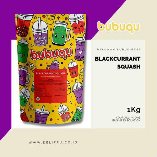 Promo Bubuqu Powder Drink Blackcurrant - Bubuk Minuman Anggur Hitam 1 ...