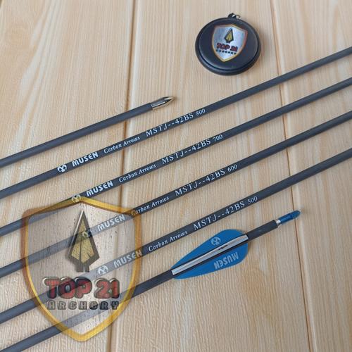 Jual Arrow Musen Pure Carbon MSTJ 42BS Spine 600 700 dan 800 - Spine ...