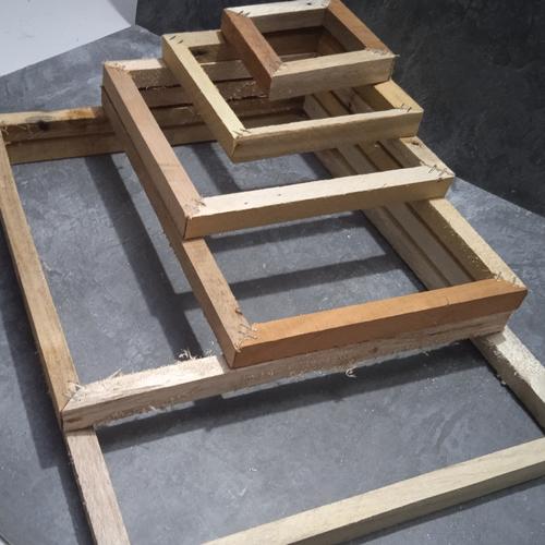Jual Spanram/Frame Kayu Kanvas Lukis Medium Size - 50 x 70 x 2cm - Kab ...