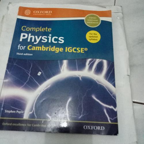 Jual BUKU COMPLETE PHYSICS FOR CAMBRIDGE IGCSE THIRD EDITION - Kab. Tangerang - Toko Inefabble ...