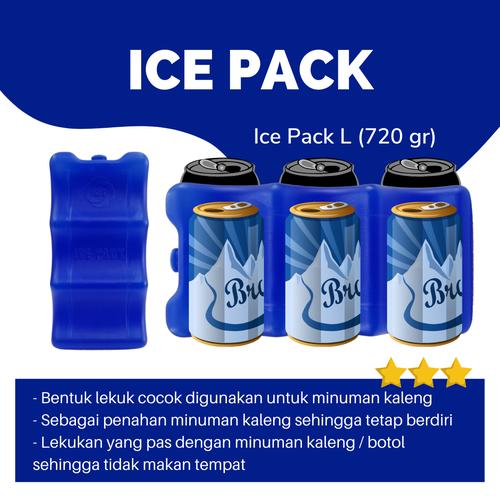 Jual Ice Pack Minuman Kaleng Ice Gel Pack Lekuk Ice Pack 720gr - L ...