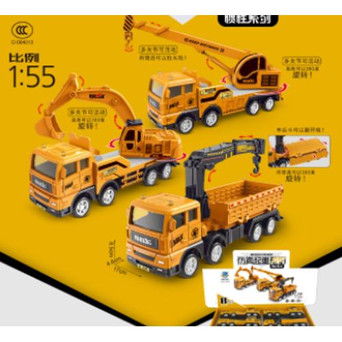 Jual TRUK KONSTRUKSI - DIECAST MODEL 1:55 MAINAN ANAK, MOBIL KONSTRUKSI ...