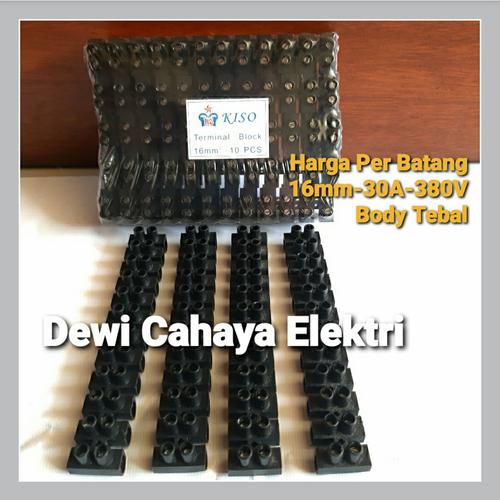 Jual TERMINAL BLOCK / TERMINAL PENYAMBUNG KABEL / TERMINAL CRUSTIN 16mm ...