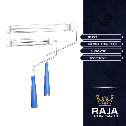 Jual Roller ESD Sticky Roll / Paper PE Sticky Roller Handle / Handle ...
