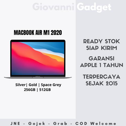 Jual Macbook Air 2020 MGND3 MGN93 MGN63 M1 8GB/256GB Space Grey Gold ...