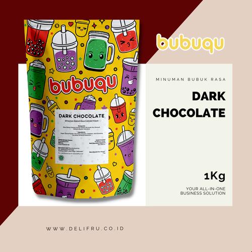 Promo Bubuqu Powder Drink Dark Choco - Bubuk Minuman Cokelat 1 Kg ...