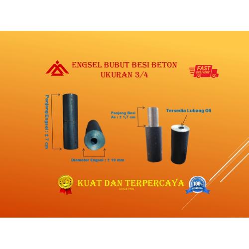Jual Engsel Bubut Besi Beton ukuran 3/4 per biji - Jakarta Timur ...