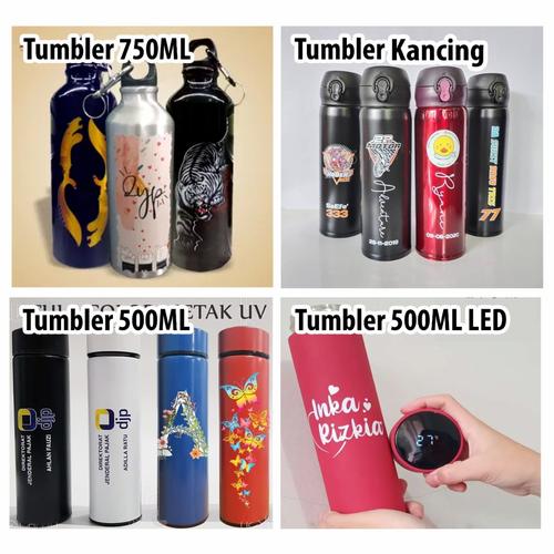 Jual Cetak Tumbler Botol Custom Uv Print Desain Bebas - Jakarta Selatan ...