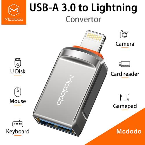 Jual MCDODO OTG Adapter Flashdisk Konverter USB to iPhone Lightning OT ...