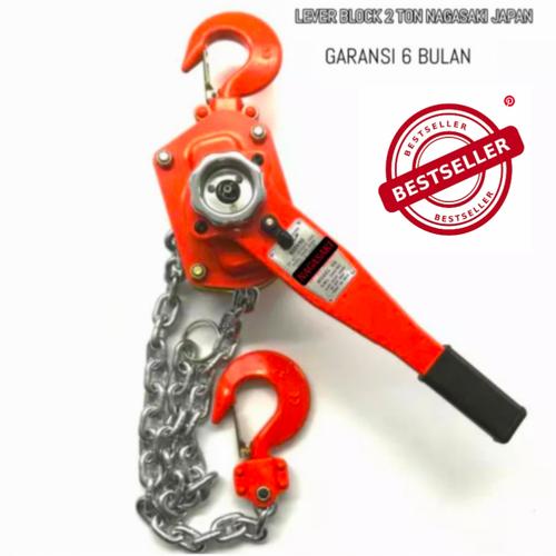 Jual Nagasaki Lever Block 2 Ton x 1.5 meter Chain Lever Hoist Made in ...