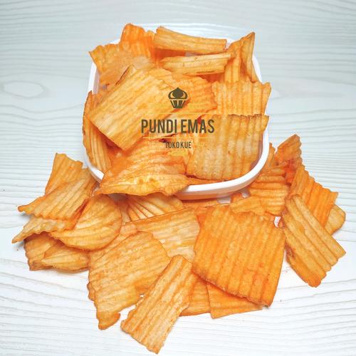 Jual CHUBA BALADO TES 1 KG CEMILAN KILOAN KERIPIK SINGKONG SAMBAL ...